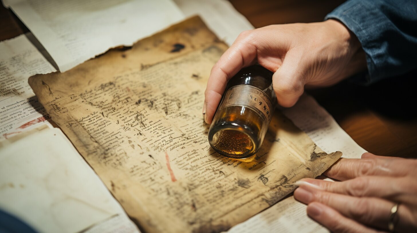 Can water damaged paper be restored?